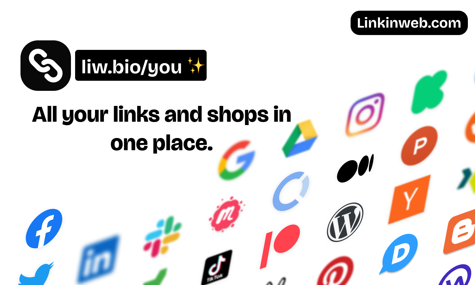 Login - Linkinweb.com | All your links and shops in one place.